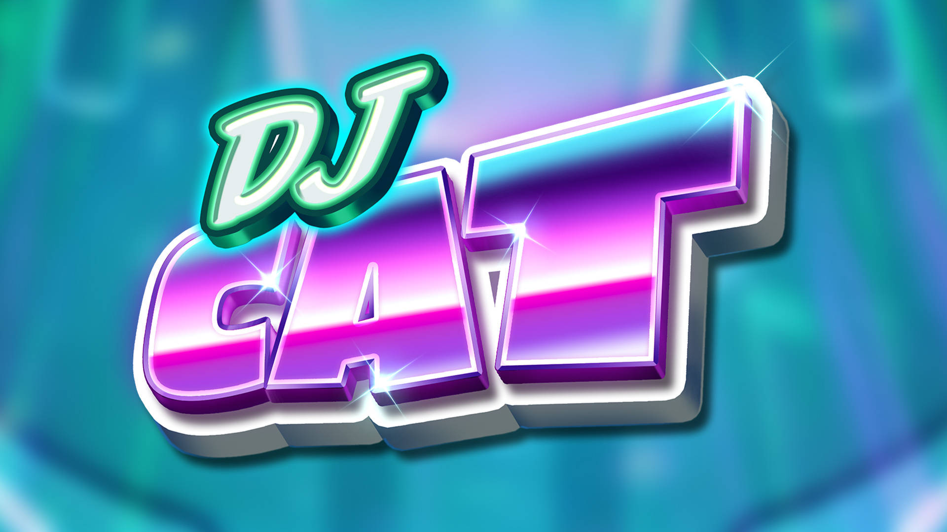 Dj Cat Logo Premium Vector | Cute Cat DJ Playing Music Cartoon Vector